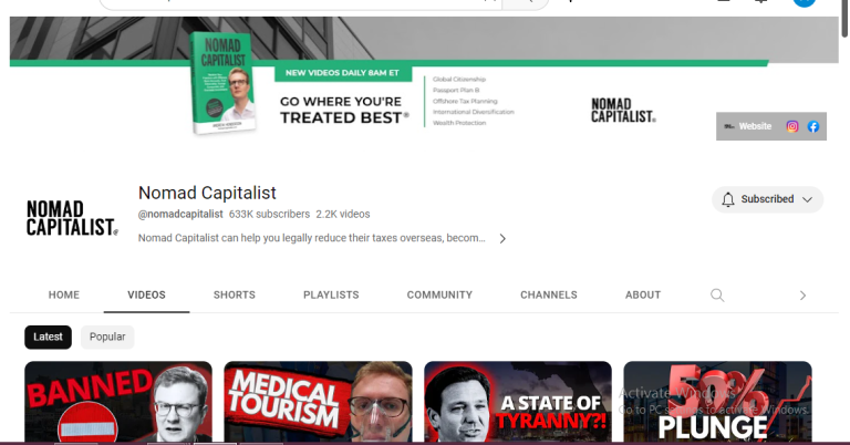 Nomad Capitalist PDF, Summary, and Audiobook FREE Download Details - Book Readers Paradise